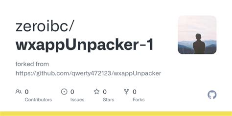 Github Zeroibc Wxappunpacker Forked From Https Github Qwerty Wxappunpacker