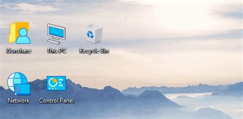 Hide And Show Drop Shadow Of Desktop Icon Labels In Windows