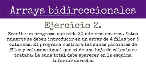 Ejercicio 2 Cuadrícula y suma Manolo Hidalgo