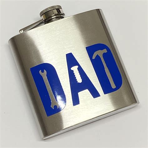 Metal Flask Dad Goeters Uit My Hart
