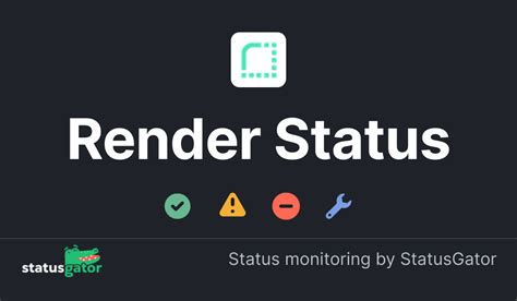 Render Dashboard Status Check If Render Dashboard Is Down Or Having An