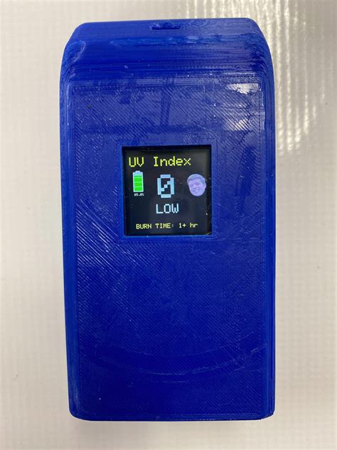 The Burn Meter Rechargeable Arduino Uv Index Meter 7 Steps With