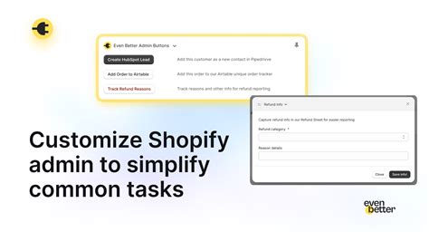 Even Better Admin Buttons Customize Shopify Admin Pages With Your Own Buttons And Forms