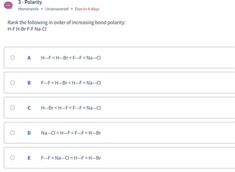 solved 1 lattice energy homework unanswered due in 4