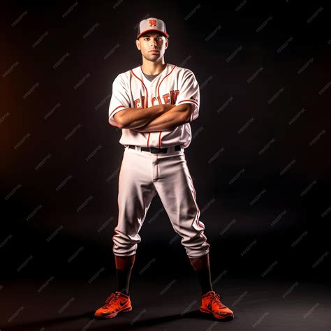 Premium Photo Dynamic Baseball Dominance Captivating Player Asserts