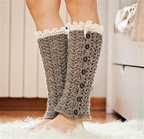 72 Adorable Crochet Winter Leg Warmer Ideas