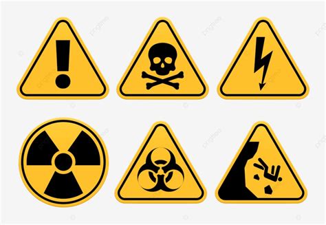 Señales De Peligro Seguridad Símbolo Alerta PNG dibujos Proteccion