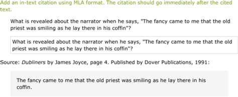 IXL Use In Text Citations MLA 8th9th Editions Grade 9 English Language Arts