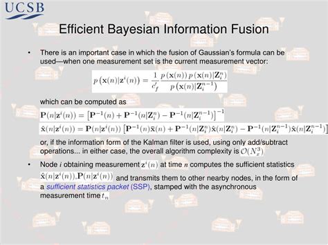 Ppt Efficient Distributed Algorithms For Data Fusion And Node