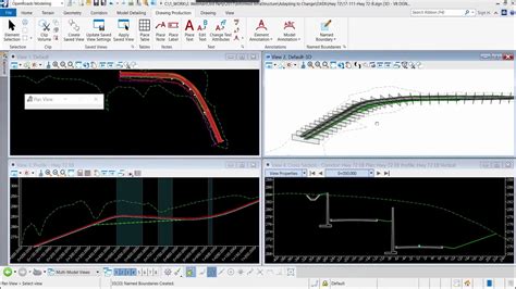 OpenRoads Designer Creating Cross Section Sheets YouTube