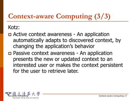 PPT Context Aware Computing Basic Concepts PowerPoint Presentation Free Download ID