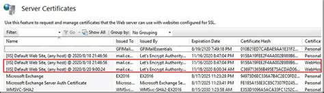 Exchange Server 2016 Can T Access ECP OWA PowerShell And Error 503 Collaboration