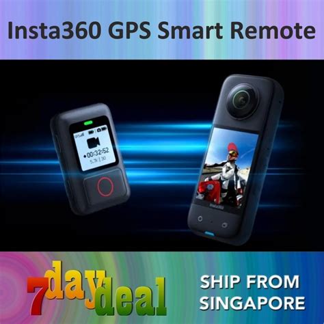 Insta GPS Smart Remote For Insta One X X One R One RS Photography Photography