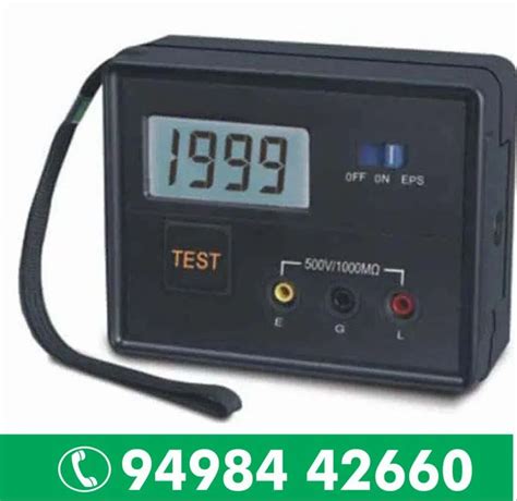 Insulation Resistance Testers High Voltage Insulation Tester Latest Price Manufacturers