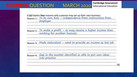 Igcse Paper 2 Cambridge Business Essentials