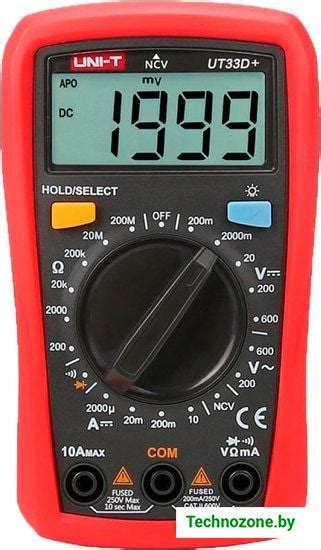 Мультиметр Uni T Ut33d купить в Минске с доставкой по Беларуси