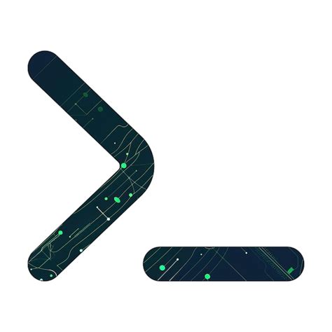 Premium Photo Terminal Icon Green Technology Texture