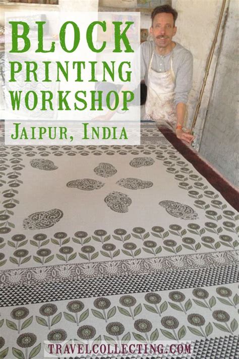 Hand Block Printing Workshop Jaipur