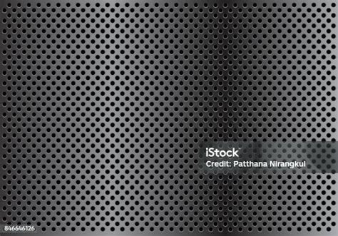추상 어두운 회색 원형 메쉬 패턴 배경 텍스처 벡터 일러스트 레이 션 0명에 대한 스톡 벡터 아트 및 기타 이미지 0명 강철 검은색 Istock