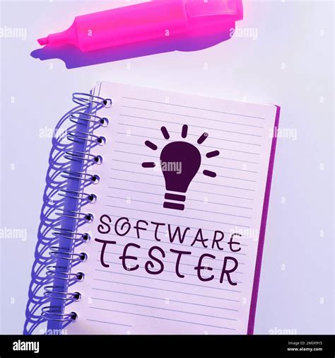Writing Displaying Text Software Tester Business Overview Implemented