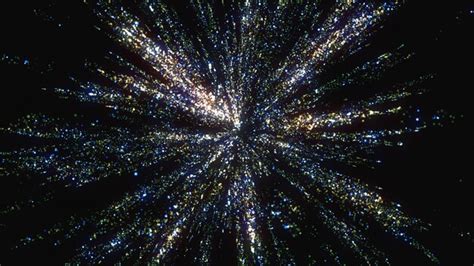 Premium Photo 3d Rendering Of An Abstract Volumetric Structure Of Bright Particles On A Dark