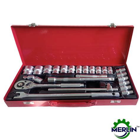 merlin tech ltd socket set jmes 24pcs