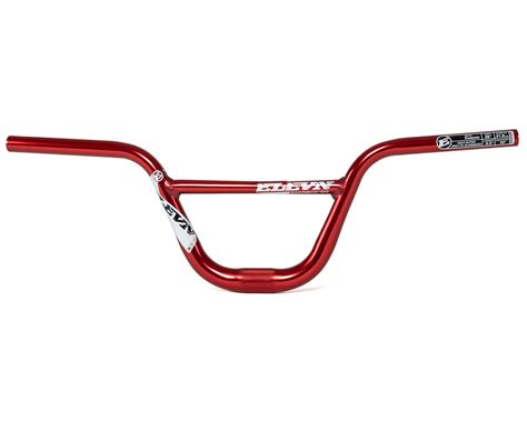 Elevn Alloy Handlebar Red White 31 8mm Clamp 7 Rise 26 Width Dans Comp