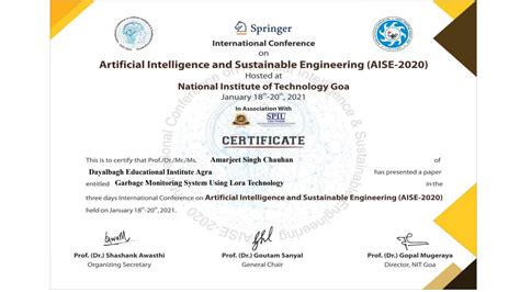 Amarjeet Singh Chauhan On Linkedin Artificialintelligence Technology Sustainable Aise