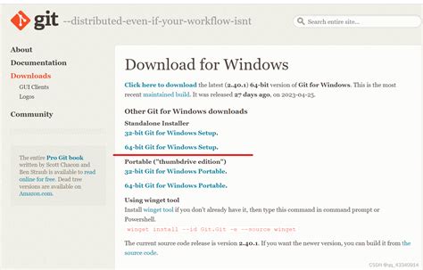 windows 安装git实践（install git git install windows csdn博客
