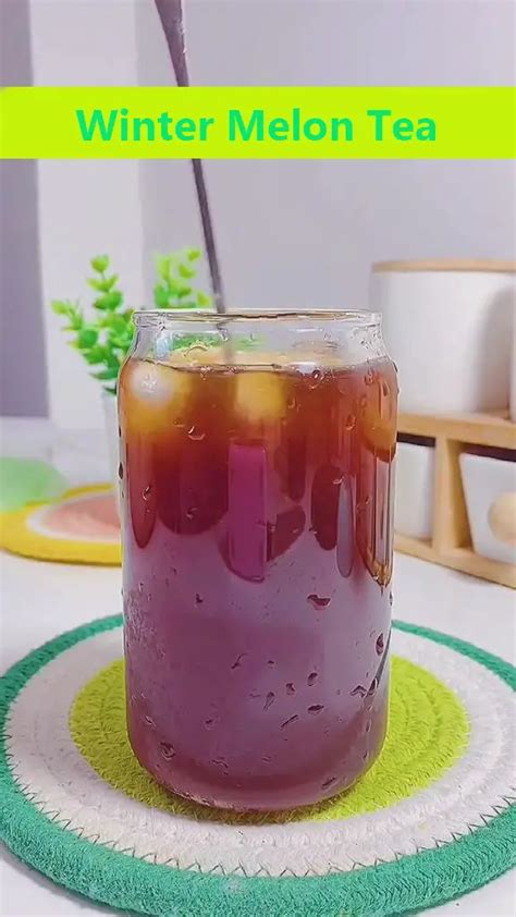 Simple Winter Melon Tea Recipe With Just 3 Ingredients Kitchen Mis