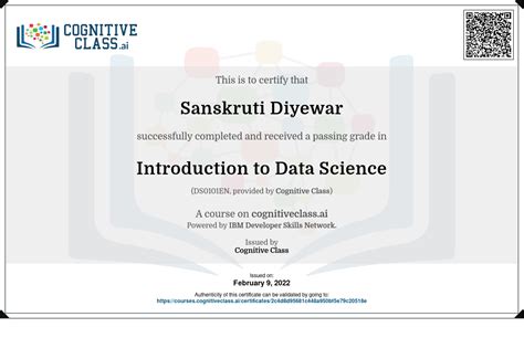 Cognitive Class Ds0101en Certificate Cognitive Class