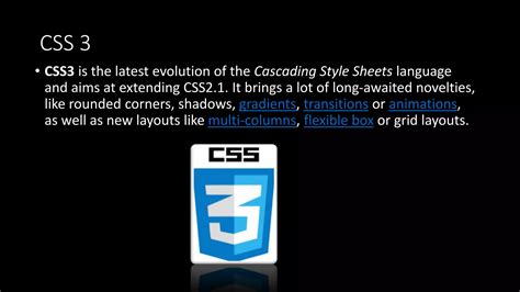 html and css pptx