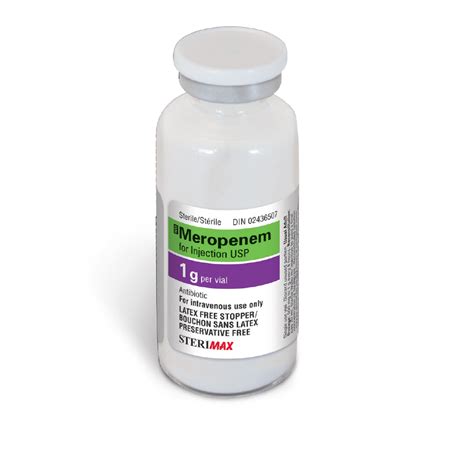 Meropenem Nombre Comercial Mecanismo Efectos Adversos Y Más