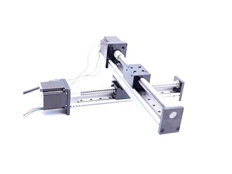 Lss80x ชุดรางเลื่อนสไลด์ บอลสกรู Stroke 800mm Linear Guide Sliding Ball Screw Lifting X Y Cross