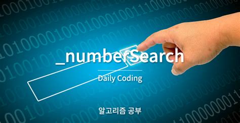 Daily Coding Numbersearch