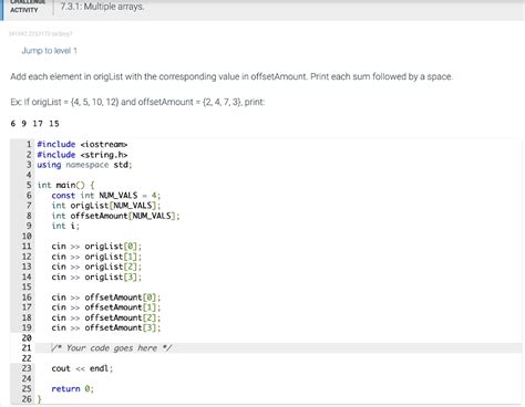 solved c add each element in origlist with the