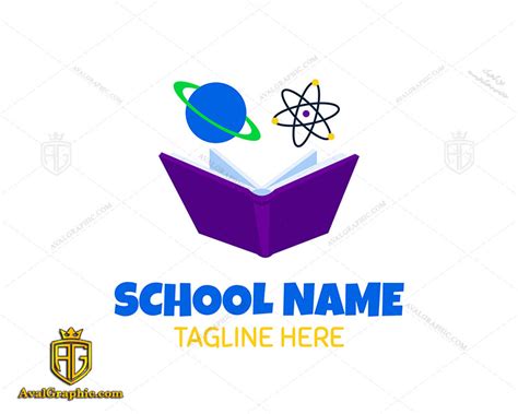 طراحی لوگو پیش دبستان با قابلیت شخصی سازی