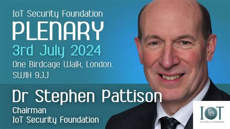 Iot Security Foundation On Linkedin Iot Security Foundation 𝗣𝗹𝗲𝗻𝗮𝗿𝘆 𝟯𝗿𝗱 𝗝𝘂𝗹𝘆 One Birdcage…