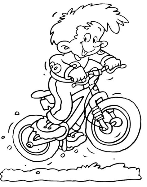 نقاشی دوچرخه برای کودکان؛ ۲۵ طرح کودکانه برای رنگ آمیزی ستاره