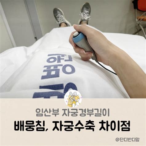 임산부 자궁경부길이 배뭉침 자궁수축 조산기 증상 가진통 경험담 네이버 블로그