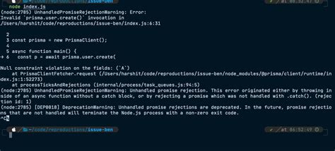 Passing Empty Array To Connect Leads To A NullConstraintVioliation Issue Prisma Prisma
