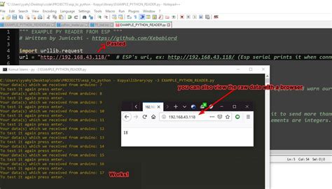 Esp8266 And Python Communication For Noobs Trybotics