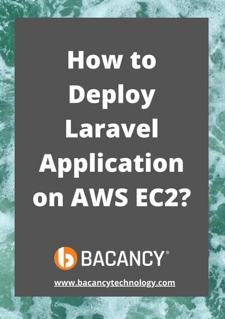 How to deploy laravel application on aws ec2 | PDF