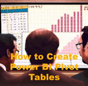 How To Create Pivot Tables In Power BI With A Matrix Visual