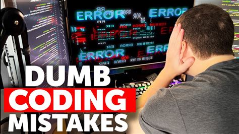 don t make these 5 coding mistakes… youtube