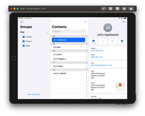 How To Have 3 Sidebars On The Ipad Without One Of The Collapsing R