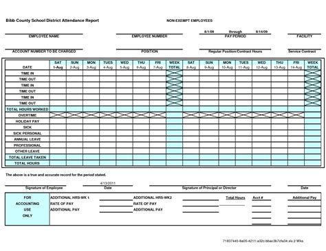 Excel Weekly Timesheet Template With Formulas In The Event That You Manage A Group Employee O