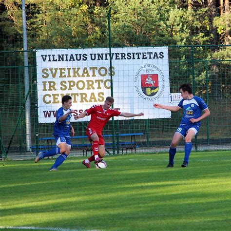 3 Ame Lsfl Rate Vu Futbolininkai Sužaidė Lygiosiomis Su Vilnius Tech