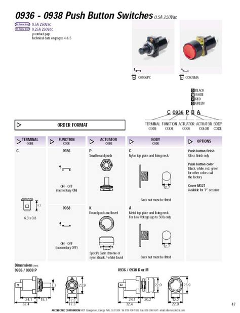 Push Button Switch Datasheet Pdf At Roy Alicea Blog
