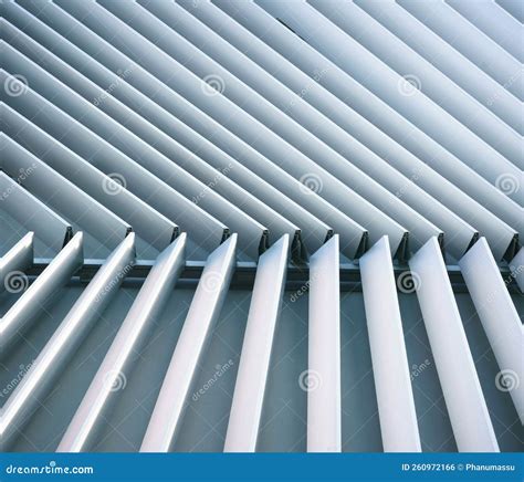 Exterior Aluminium Fixed Louver System As Building Facade Manchester
